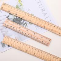 China Wholesale Sewing Wood Ruler Premium Material Break Resistant for Teaching Carpentry for sale