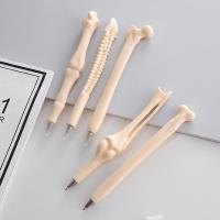China Creative Bone-shaped Ballpoint Pen 5 Styles Halloween Fun Gift Pen for sale