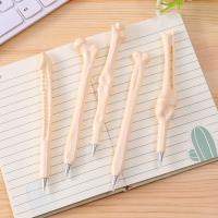 China Creative Bone-shaped Ballpoint Pen 5 Styles Halloween Fun Gift Pen for sale
