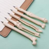 China Creative Bone-shaped Ballpoint Pen 5 Styles Halloween Fun Gift Pen for sale