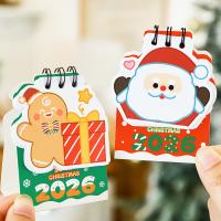 China Wholesale Christmas Mini Desk Calendar for Kids Gifting Award for sale