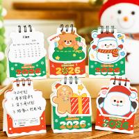 China Wholesale Christmas Mini Desk Calendar for Kids Gifting Award for sale