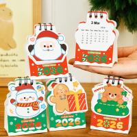 China Wholesale Christmas Mini Desk Calendar for Kids Gifting Award for sale