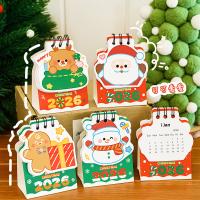 China Wholesale Christmas Mini Desk Calendar for Kids Gifting Award for sale
