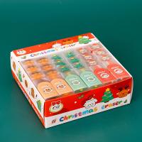 China Christmas Style PVC Eraser with Eco-friendly Material and Soft Erase Clean for Students for sale