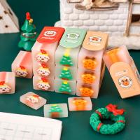 China Christmas Style PVC Eraser with Eco-friendly Material and Soft Erase Clean for Students for sale