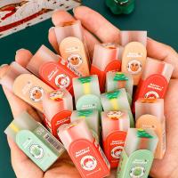 China Christmas Style PVC Eraser with Eco-friendly Material and Soft Erase Clean for Students for sale