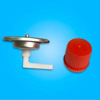 China 1-Inch Butane Gas Stove Valve with Red Cover - Leak-Proof Portable Camping Stove Component for Outdoor Cooking for sale