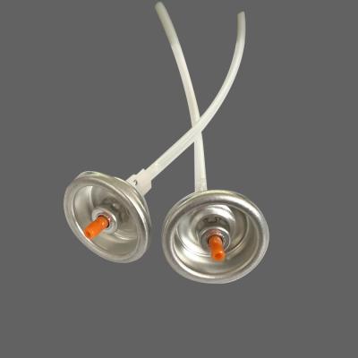 China 360° Rotating Aerosol Valve with Actuator for Car Care Cans - 0.51mm Double Orifice, 2.0mm Tail Orifice for sale