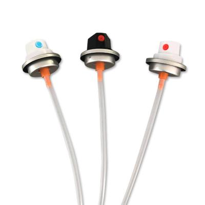 China Double Orifice 1-Inch Aerosol Spray Paint Valve with 0.51mm Orifice and Stainless Steel Spring for sale
