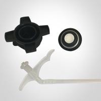 China 1 Inch Gun Type PU Foam Spray Can Valve with Tube and Cap for Construction Materials - 2500pcs Carton Capacity for sale