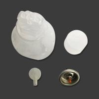 China 25.4mm Plastic Aerosol Oxygen Spray Valve with Mask and Nozzle for Portable Canisters for sale
