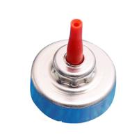 China 2*0.51mm Stem 20mm Lighter Gas Refill Valve for Butane Aerosol Tin Cans for sale