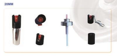 China 20mm Personal Defense Pepper Spray Valve with Actuator for Aerosol Canisters - 0.5mm Orifice, 2500pcs/Carton for sale