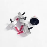 China 20mm Buna Gasket Butane Gas Filler Valve with Plastic Stem - Double Orifice 2×0.51mm for Aerosol Canisters for sale