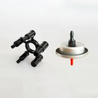 China One Inch Tinplate Gas Lighter Refill Valve With Adaptor for sale
