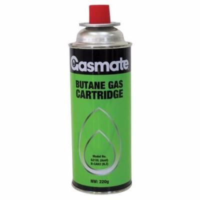 China 400ml Butane Gas Canister for Camping Stove - Explosion Proof Tinplate Container with Valve for sale