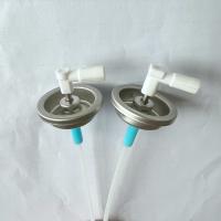 China 1-Inch Metered Aerosol Valve with Actuator - 25-150μl Dosage Options for Insecticide Spray Cans for sale