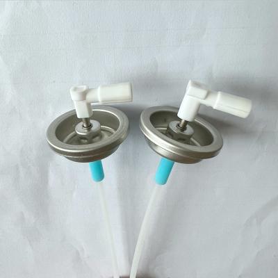 China 1-Inch Metered Aerosol Valve with Actuator - 25-150μl Dosage Options for Insecticide Spray Cans for sale