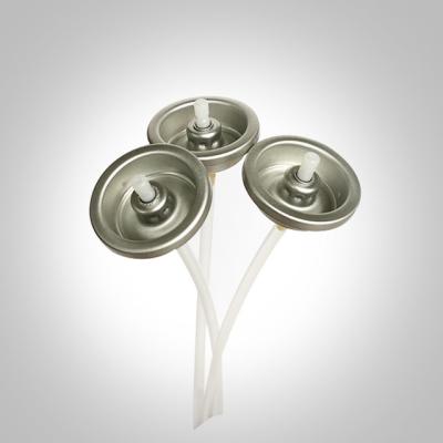 China 1-Inch Aerosol Deodorant Spray Valve with 0.51mm Orifice for Tin Cans - Buna Gaskets & Stainless Steel Spring for sale