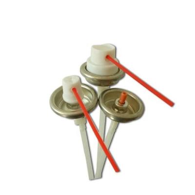 China 360 Degree Aerosol Valve for Car Care Tin Cans - 0.51mm Double Orifice & 2.0mm Tail Orifice for sale