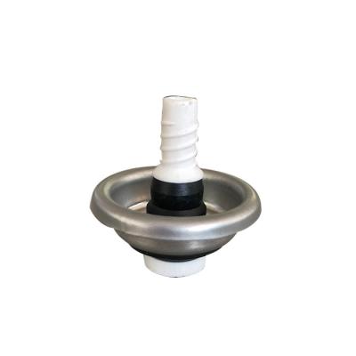 China Tube Type PU Foam Cleaner Aerosol Valve with Tube and Cap 2500 pcs per Carton for sale