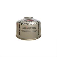 China 100g Butane Gas Canister with 12 Bar Working Pressure and 220ml Capacity for Camping Stoves for sale