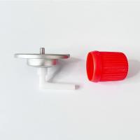 China Butane Gas Cartridge Valve 1 Inch High Safety Metal PP for Cooking Baking Barbecue for sale