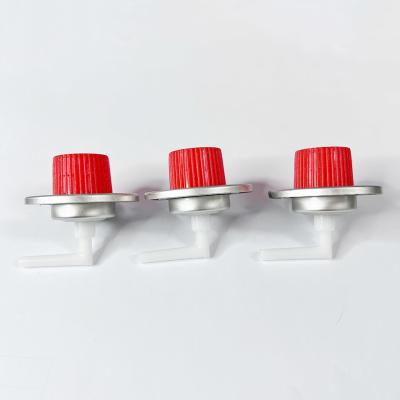 China Special Housing Butane Gas Valve 1 Inch Tinplate Portable Gas Stove Valve for Camping for sale