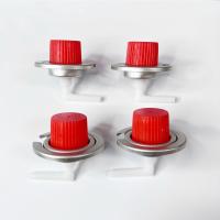 China 1-Inch Butane Gas Stove Valve for Camping Cartridges with 2-Year Warranty and 1500pcs Carton Capacity for sale