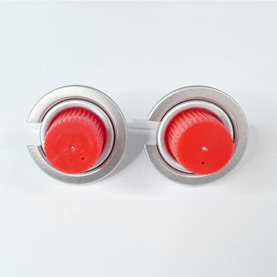 China One Inch Aerosol Cartridge Portable Butane Gas Valve for Tin Cans 1500 Pieces per Carton for sale