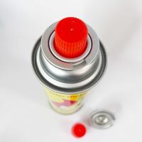 China 220g Butane Gas Cartridge 400ml Capacity for Camping Stove and Outdoor BBQ Cooking for sale