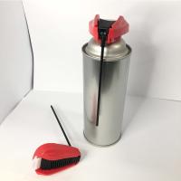 China 35.13mm Aerosol Spray Nozzle Head with Foldable Tube - OEM PP Construction 27.34mm Height for sale