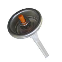 China Female Threaded Screwed Aerosol Spray Valve for 134a Tinplate Metal 1 Inch for sale