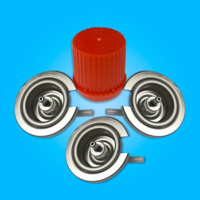 China Gas Butane Fuel Canister Valve JC-7780 for Camping Stove and Portable Grill Use for sale