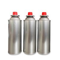 China Premium Butane Gas Cartridge 400ml for Portable Stoves Camping Fuel Canister for sale