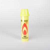 China 80ml Butane Gas Refill Bottle for Lighters and Torches - 150mm Height PET Container with Safety Certification for sale