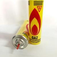 China Compact Size 80ml Butane Gas Lighter Refill For Torch Kitchen And BBQ for sale
