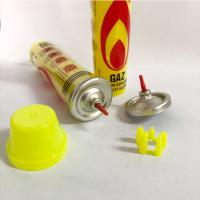 China 80ml Butane Gas Lighter Refills with 150mm Height and 45mm Cap for Household and Outdoor Use for sale