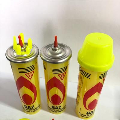 China 80ml Butane Gas Refill Canister for Lighters and Blow Torches Portable Outdoor Fuel for sale