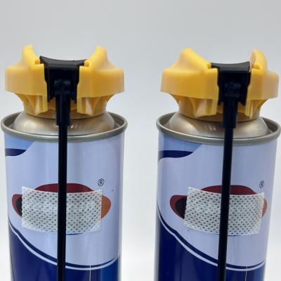 China Folding Aerosol Spray Nozzle 35.13mm Diameter with Extension Tube 27.34mm Height for sale