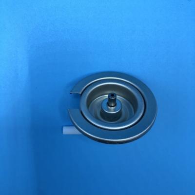 China 1 Inch Butane Gas Cartridge Valve Metal PP Buna Gasket for Camping Stove for sale