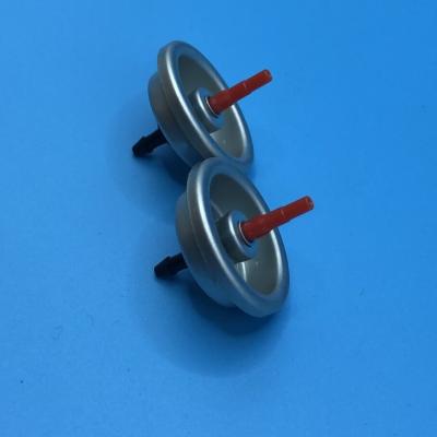 China Butane Gas Cartridge Refill Valve with 2×0.51mm Double Orifice for Camping Stoves and Portable Heaters for sale