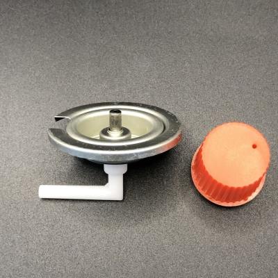 China FUTURE JC-7780 Butane Gas Valve CGA 600 Inlet 1/4 Inch NPT Outlet Brass Tinplate PP for sale