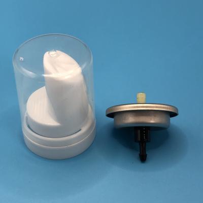 China Aluminum Aerosol Can Valve for Hair Mousse 35mm Travel Ready Efficient Dispensing for sale