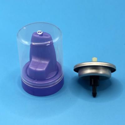 China Multi Directional Hair Mousse Spray Valve 360 Degree Full Coverage Styling Aerosol Actuator for sale