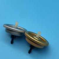 China Aluminum Hair Mousse Valve Cap 35mm with Medium Hold for Salon Styling for sale