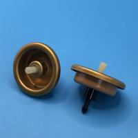 China 1 Inch Aluminum Aerosol Foam Valve for Hair Mousse 304 Stainless Steel Spring for sale