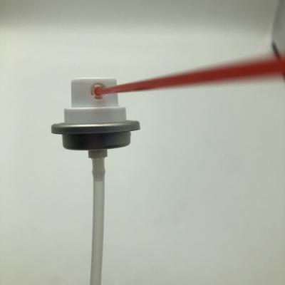 China MDF Kit Aerosol Valve with Ultra-Fine Mist Nozzle for Chemical-Resistant Leak-Proof Seal for sale