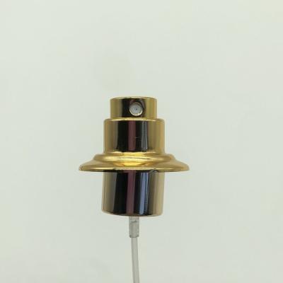 China Gold Plated Perfume Pump 0.2ml Fine Mist Atomizer for Luxury Fragrance Bottles for sale